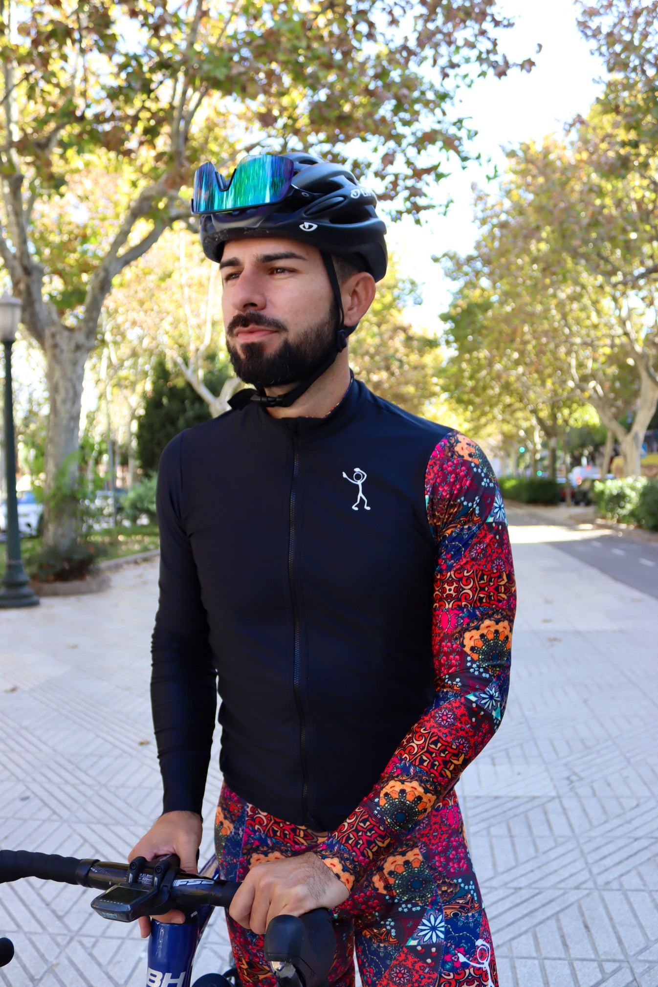 Men's Aero Long-Sleeve Jersey- Dynasty – stickman cycling